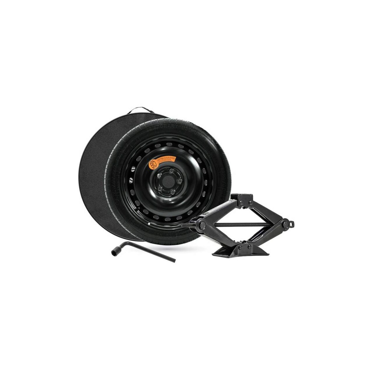 Kit roata rezerva KRF0075 otel (125/80R17) - Boissigny Auto Distribution