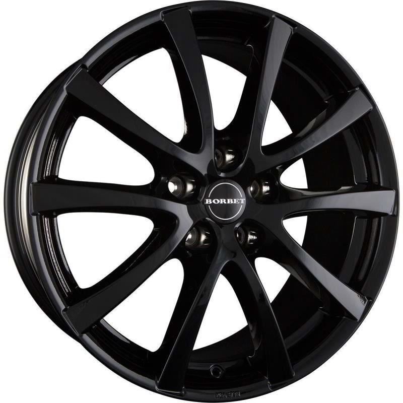 Janta aliaj BORBET LV5 Black Glossy 8x18 5x108 ET40 72,5 - Boissigny ...